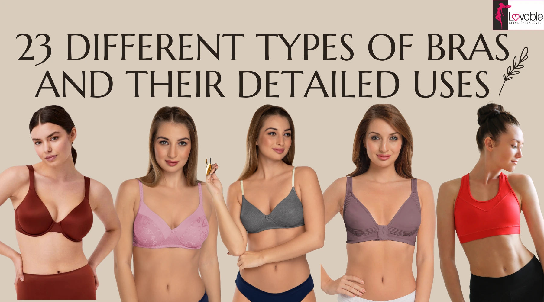 different bra types