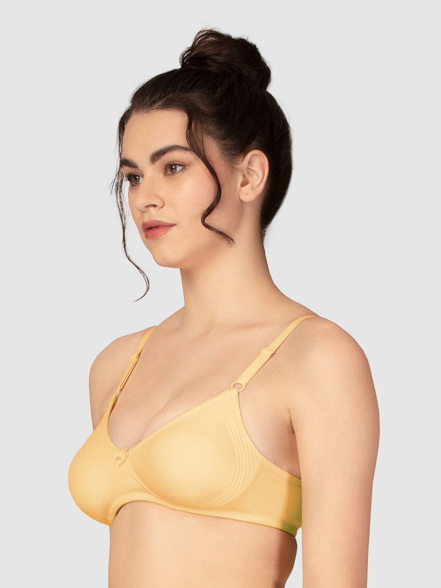 Lovable Skin Non Padded Non Wired Full Coverage Bra CLASSIC - Skin - Lovable India