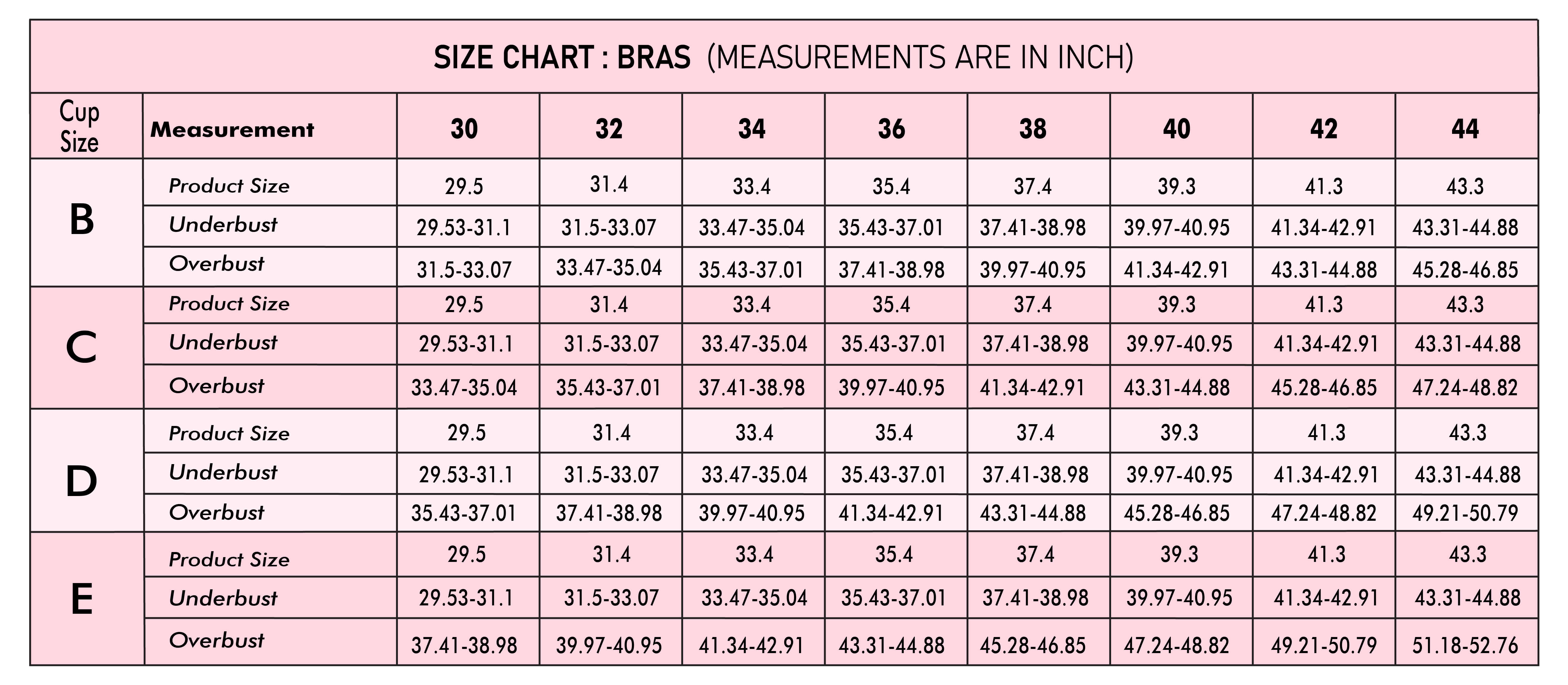 Bra Size Calculator Check How To Measure Bra Size Lovable India Bra Size Calculator Check How To Measure Bra Size Lovable India